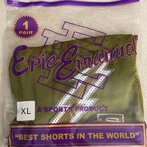 Eric Emanuel | Shorts | Nwt Eric Emanuel Ee Bolt Shorts In Xl Olive | Poshmark